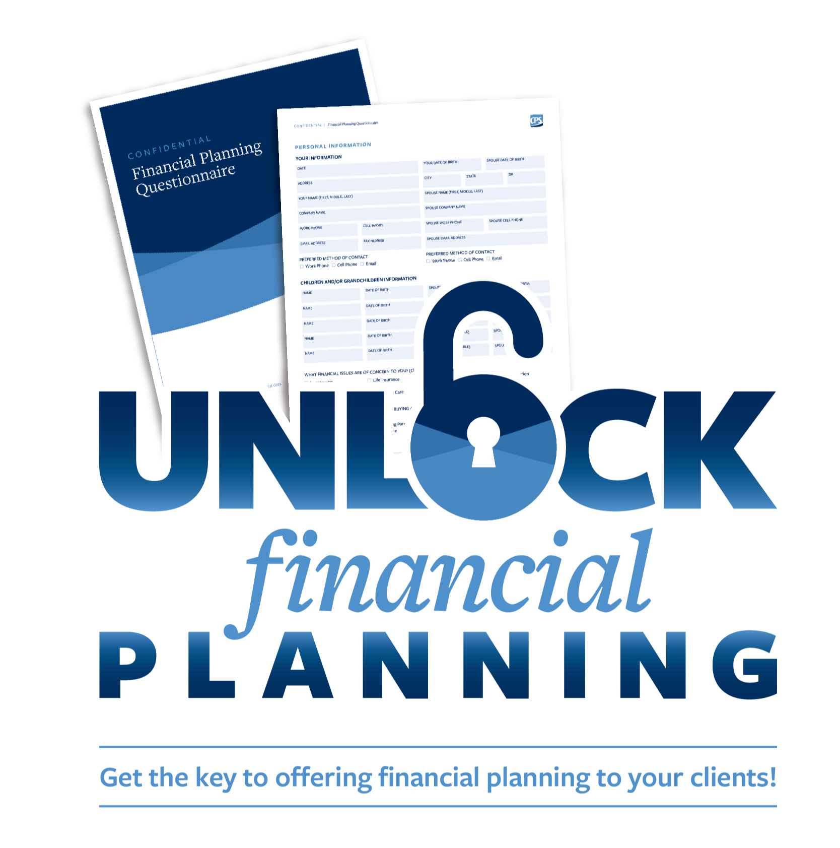Unlock PFP with our Financial Planning Questionnaire